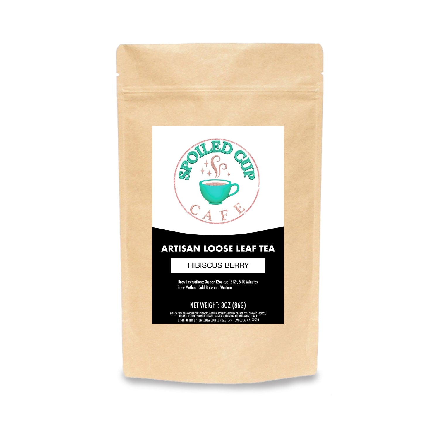 Hibiscus Berry Tea – Spoiled Cup Cafe